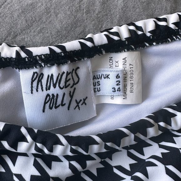 Princess Polly | Swim | Princess Polly Recycled Black And White Swim ...